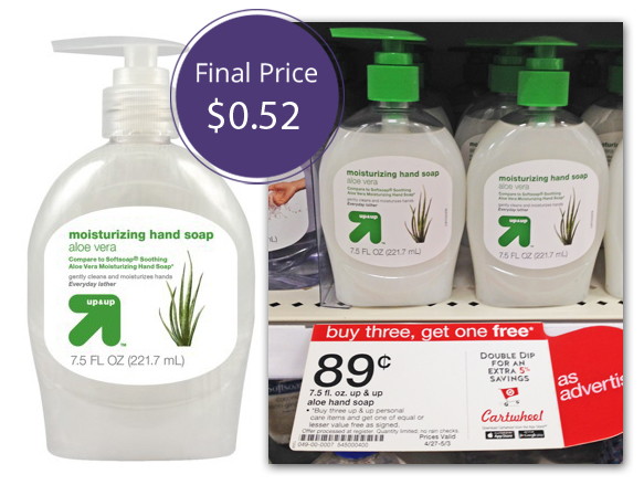 Up & Up Hand Soap, Only $0.52 at Target! - The Krazy Coupon Lady