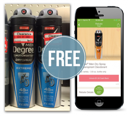FREE Degree Dry Spray Deodorant at Target! | RedGage