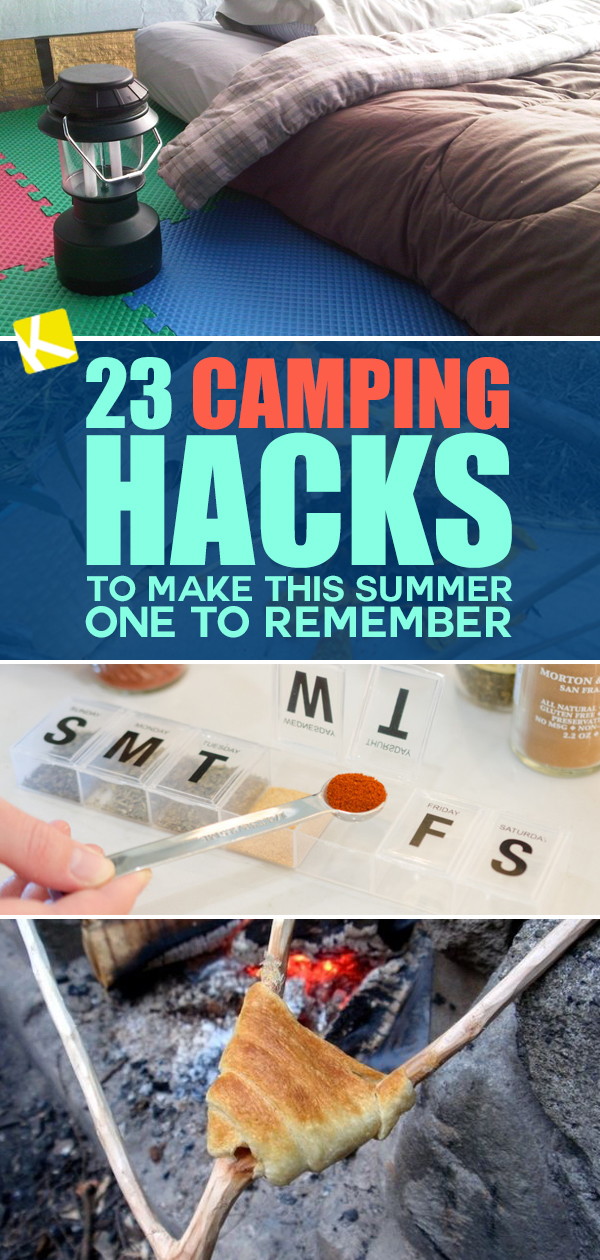 23 Camping Hacks to Make This Summer One to Remember - The Krazy Coupon ...
