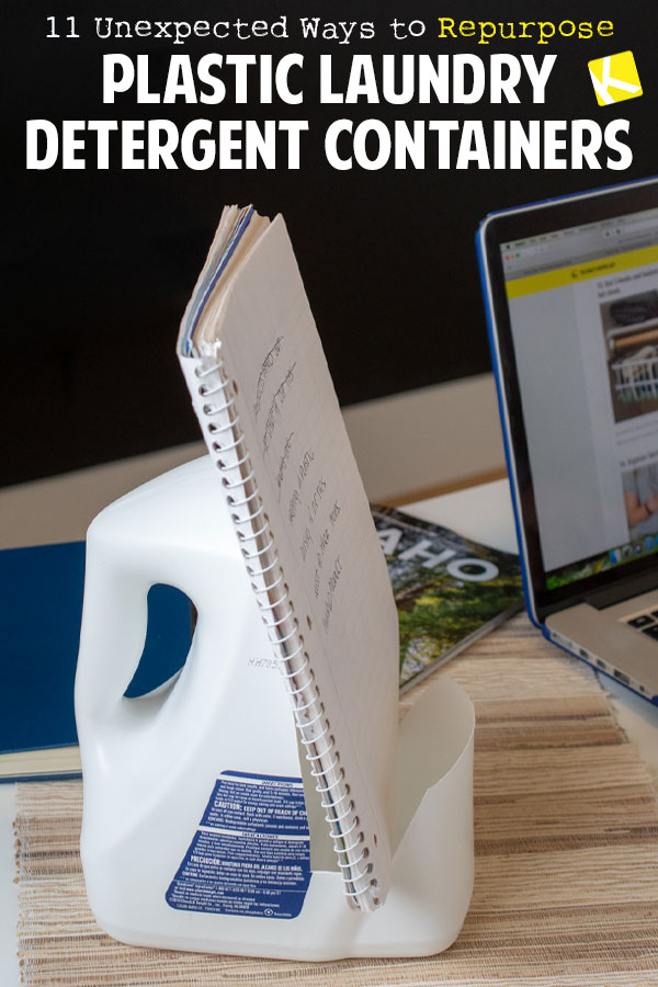 11 Unexpected Ways to Repurpose Plastic Laundry Detergent Containers ...